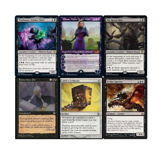 Magic: The Gathering | Other | Custom Commander Deck Discard Tinybones Trinket Thief 0 Card Edh ...